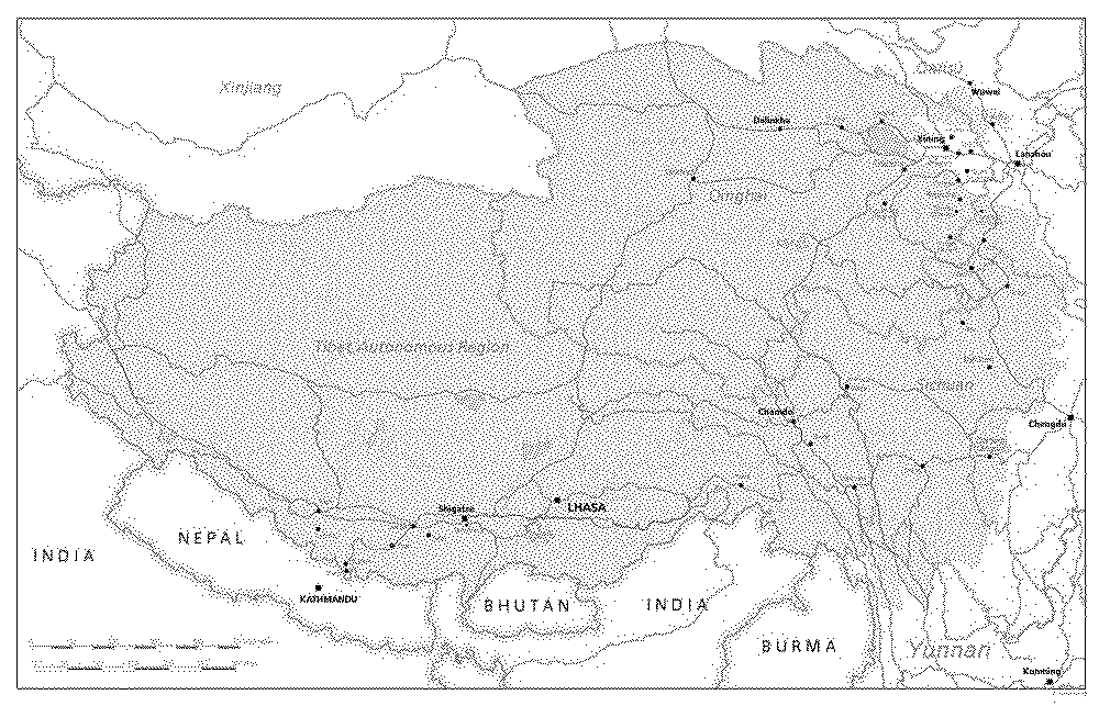 Tibet Map
