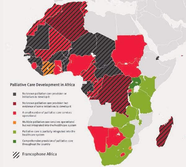 Map Of Francophone Africa - United States Map