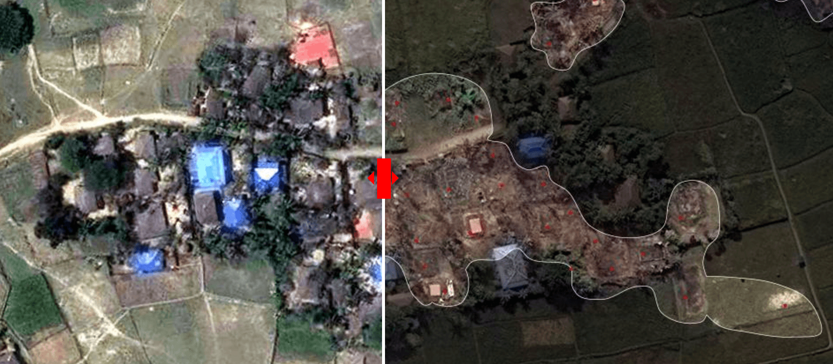 Burma: Massive Destruction in Rohingya Villages | Human Rights Watch