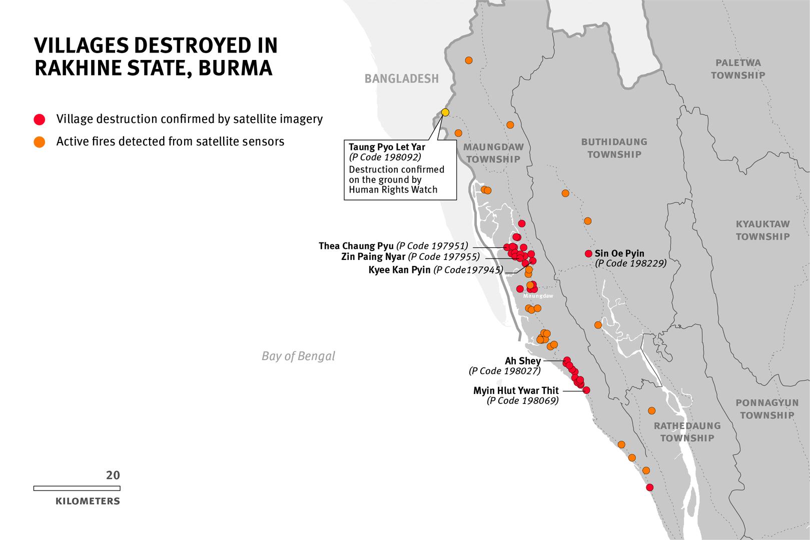 HRW: Burma Military Torches Homes Near Border | Danya Wadi