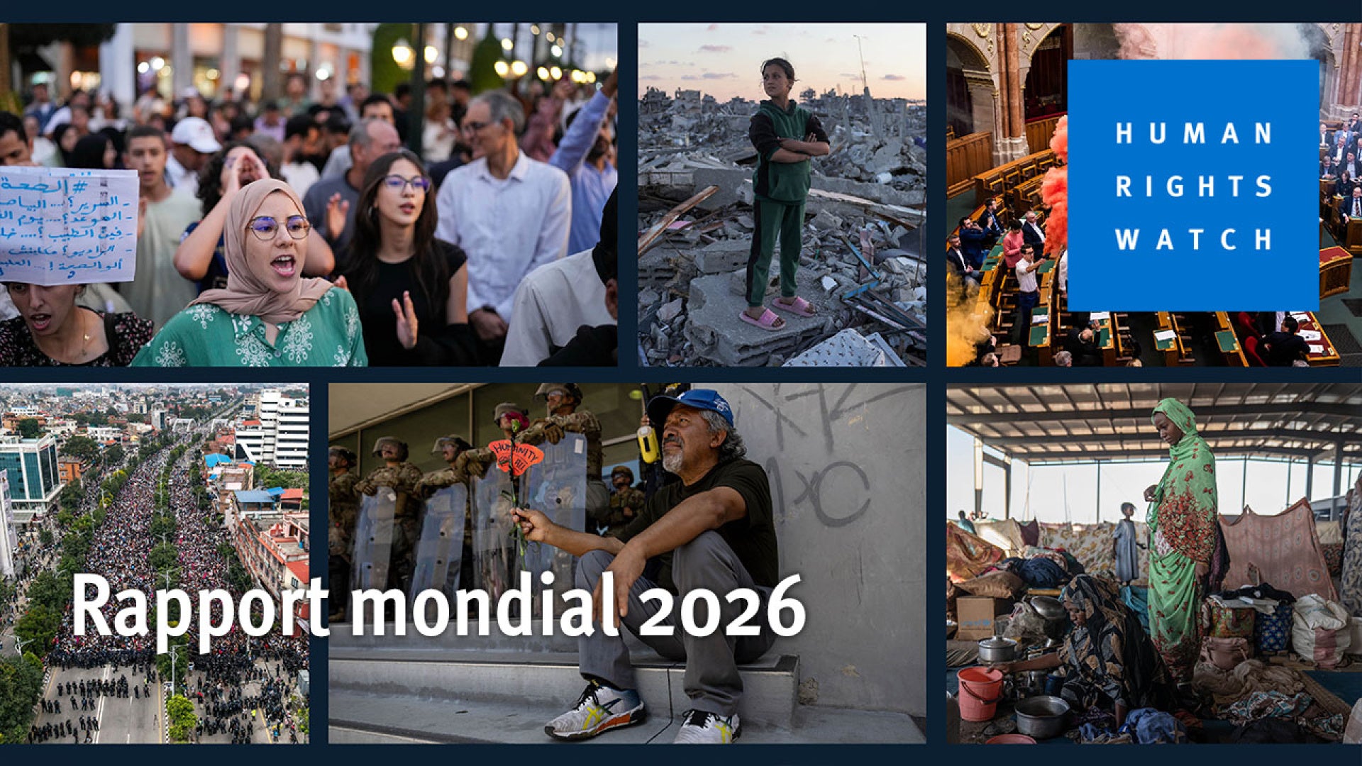 Rapport mondial 2026 : Briser la vague autoritaire | Human Rights Watch