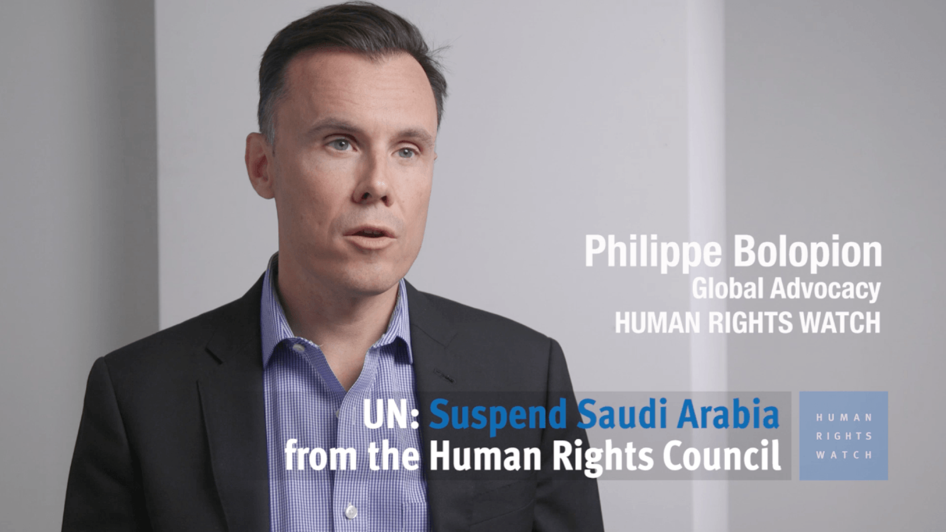 UN: Suspend Saudi Arabia from Human Rights Council | Human Rights Watch