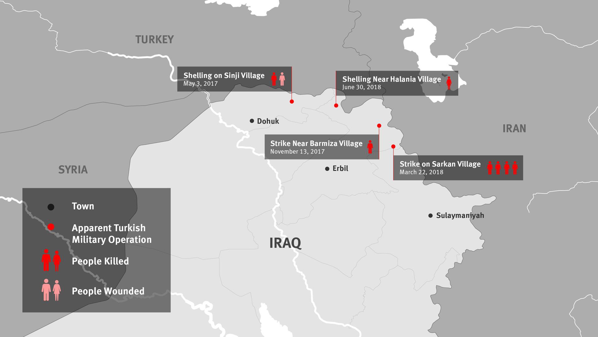 Turkey/Iraq: Strikes May Break Laws of War | Human Rights Watch