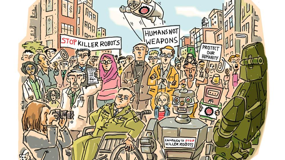 Heed the Call: A Moral and Legal Imperative to Ban Killer Robots | HRW