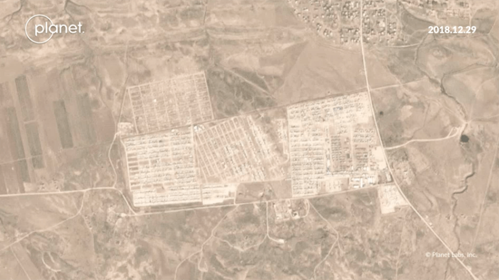 Satellite: The rapid expansion of al Hol camp with thousands of ...