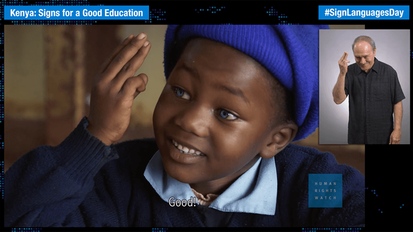 Offer Deaf Children Education in Sign Language (Accessible) | Human ...