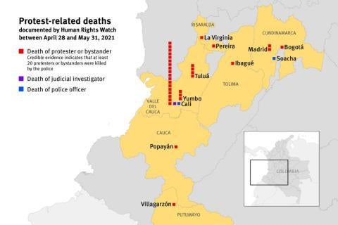 Colombia: Egregious Police Abuses Against Protesters | Human Rights Watch