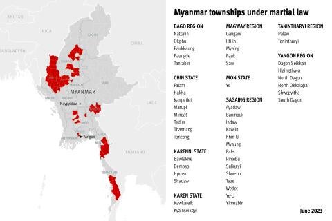 “Our Numbers Are Dwindling”: Myanmar’s Post-Coup Crackdown on Lawyers | HRW