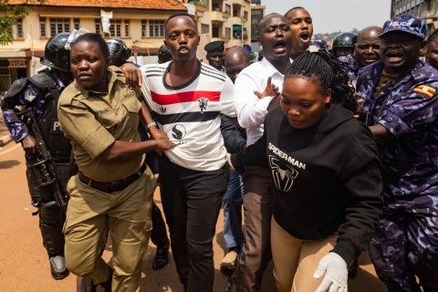 Anti-Corruption Protesters Arrested in Uganda | Human Rights Watch