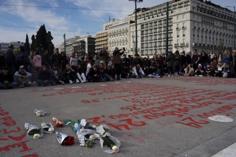 Mass Protests in Greece Over State Response to Fatal Train Crash ...