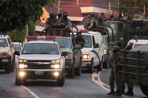 Mexico: The Militarization of Public Security | Human Rights Watch