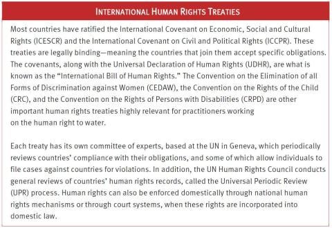 The Human Rights to Water | A Guide for First Nations Communities and ...