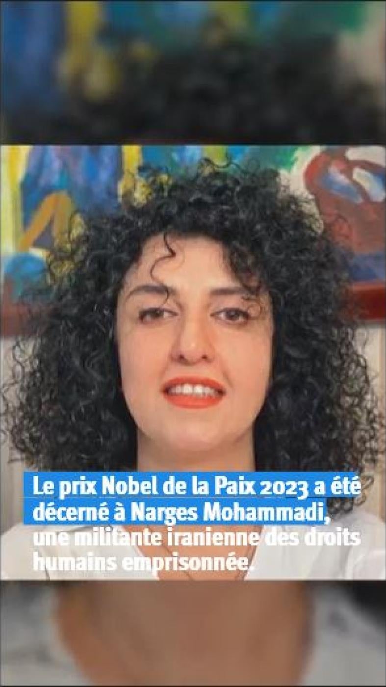 Iran : Narges Mohammadi, lauréate du Prix Nobel de la Paix | Human Rights Watch