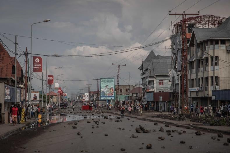 DR Congo: Protesters Shot Dead, Wounded in Goma | Human Rights Watch