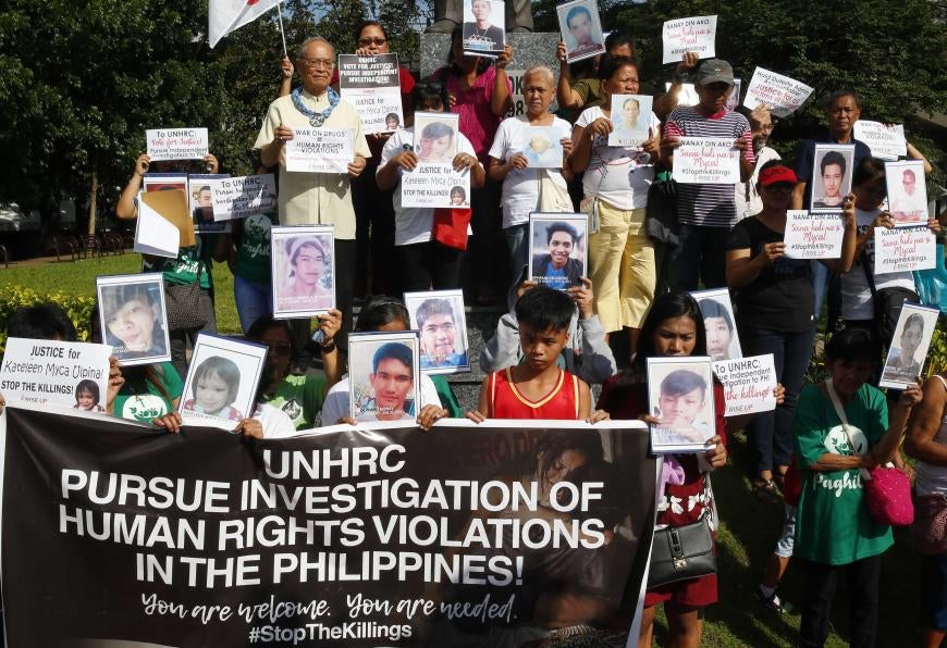Philippines: UN Rights Body Fails to Act | Human Rights Watch
