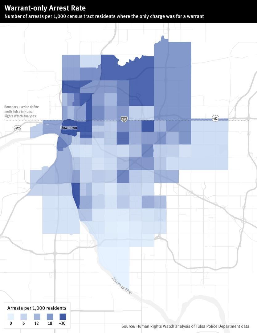 Tulsa Police and the Enforcement of Court Debt | Human Rights Watch