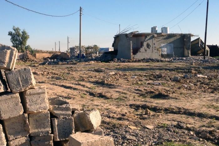 Iraqi Kurdish Forces' Destruction of Villages, Homes in Conflict with ...