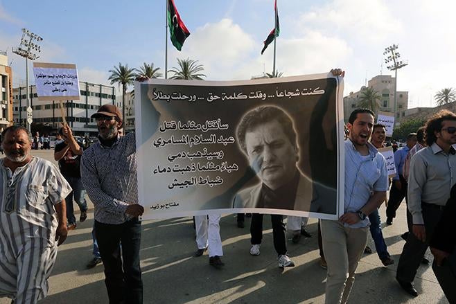 Libya: Journalists Under Attack | Human Rights Watch