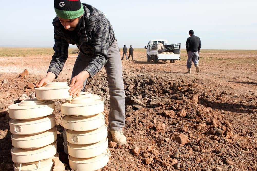 Libya: Good Start on Landmine Destruction | Human Rights Watch