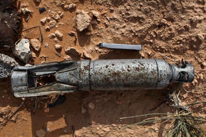Libya: Explosive Remnants of War caused by NATO Air Campaign | Human ...