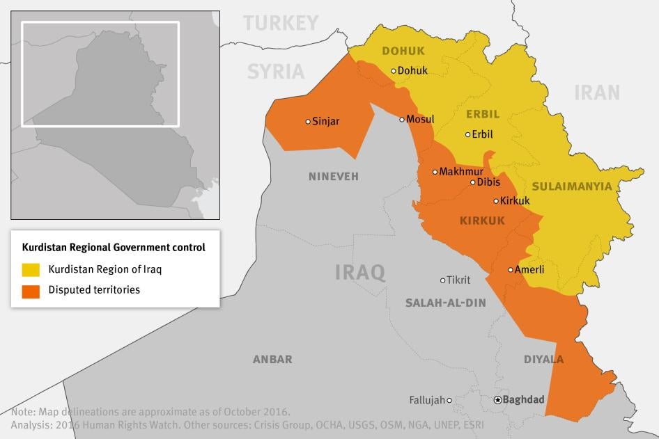 Iraqi Kurdish Forces' Destruction of Villages, Homes in Conflict with ...