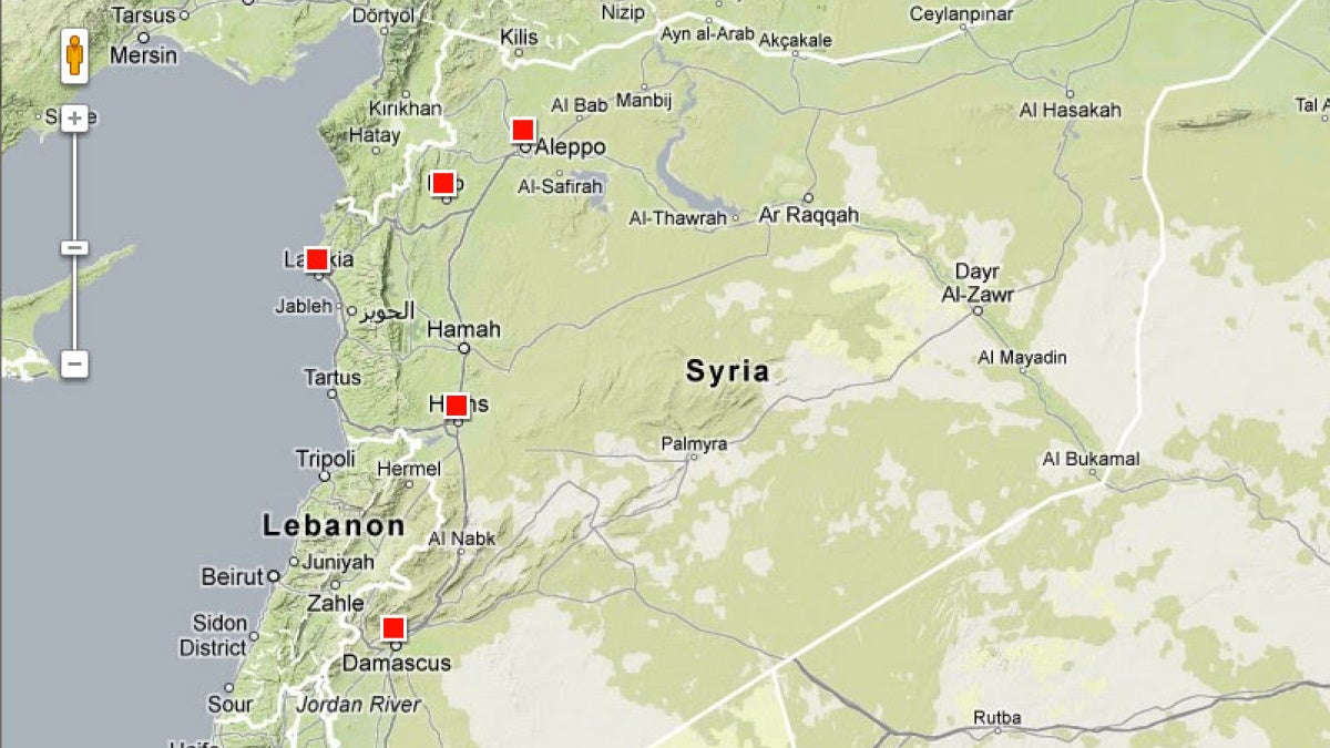 Interactive Map: Syria's Torture Centers | Human Rights Watch