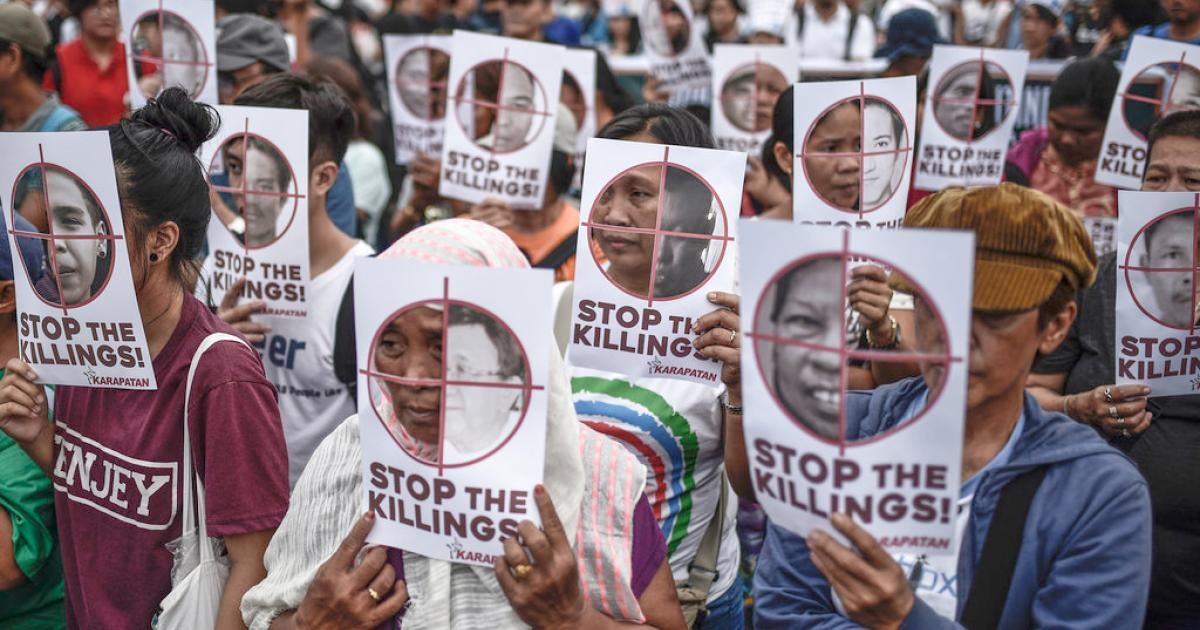 ICC One Step Closer to Probe of Philippines Murderous 'War on Drugs ...