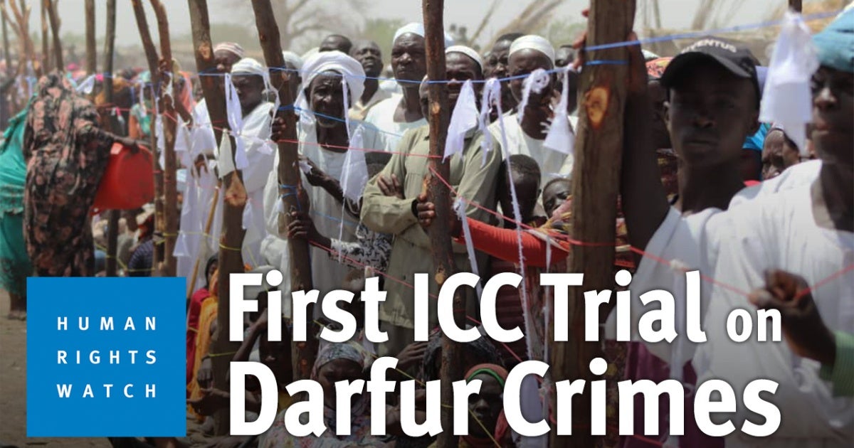 ICC trial of Ali Kosheib: Landmark Case of ‘Janjaweed’ Militia Leader ...