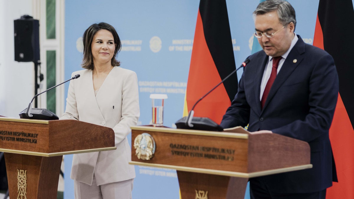 Zentralasien: Nach dem Besuch der deutschen Auβenministerin gibt es ...