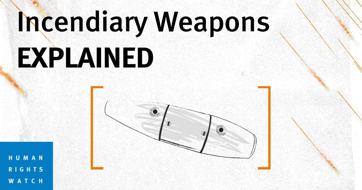 Video: Weapons Explainer Series | Human Rights Watch