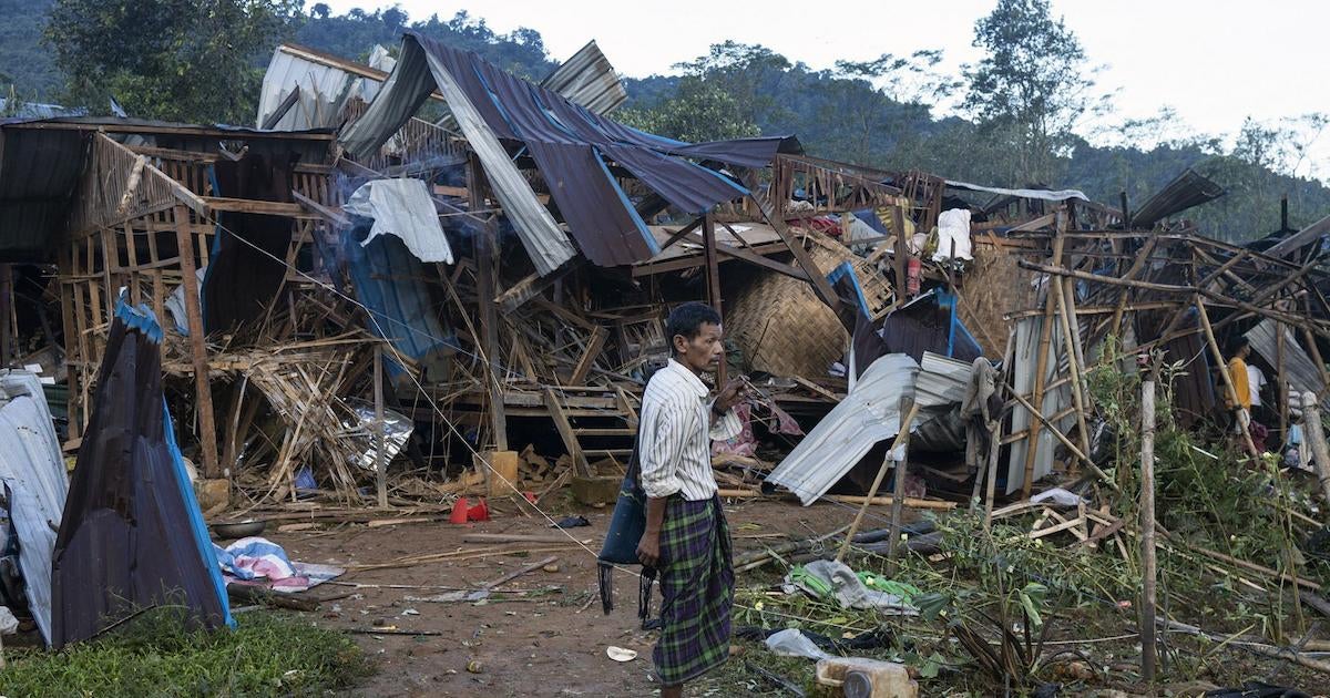 Myanmar: Airstrike on Village an Apparent War Crime | Human Rights Watch