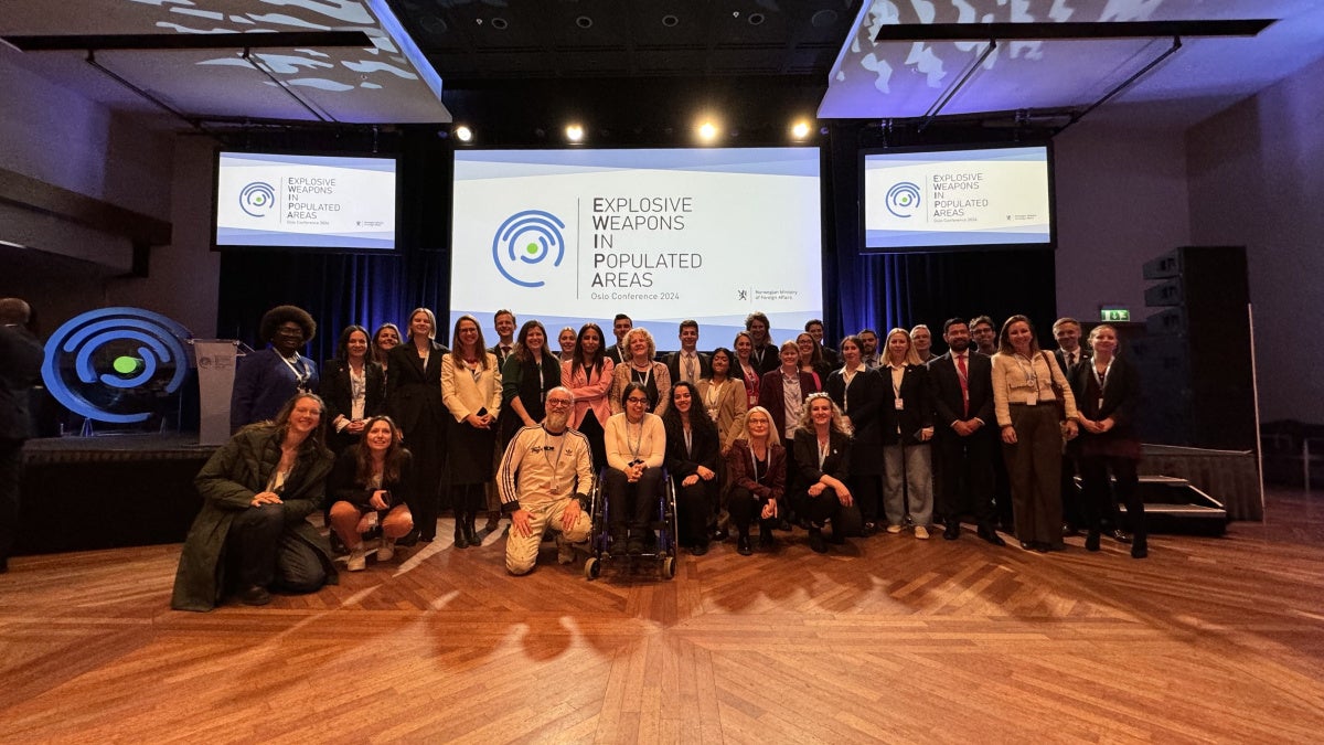 Statement on Assisting Conflict-Affected Communities to the First International Follow-Up ...