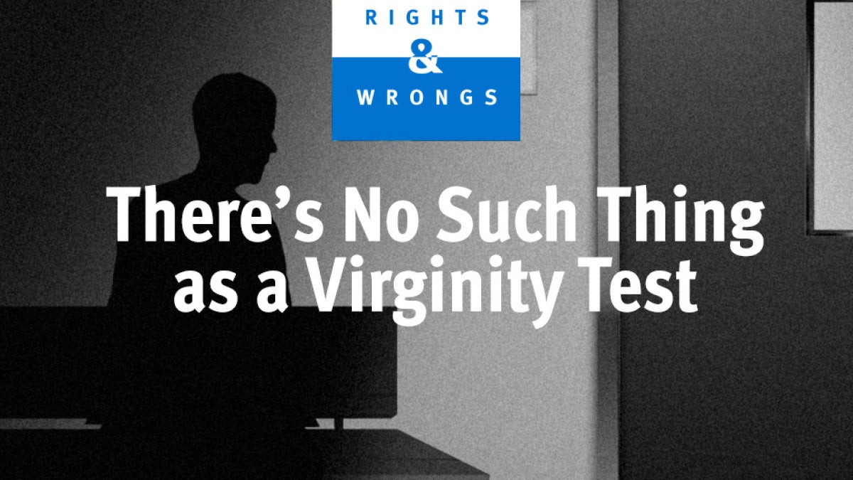 virginity testing law