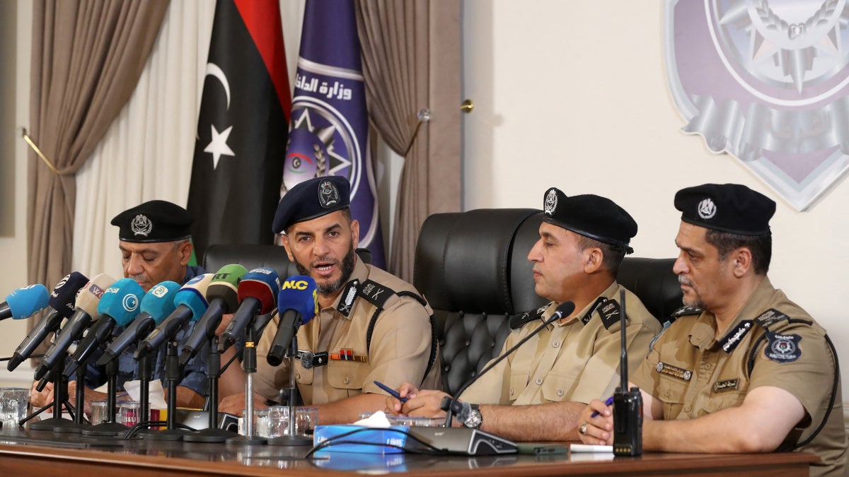 libyan police