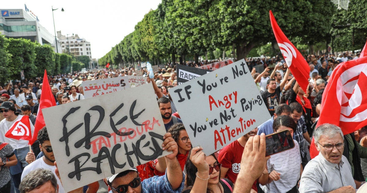 protest tunisia