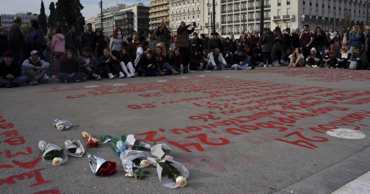 Mass Protests in Greece Over State Response to Fatal Train Crash ...