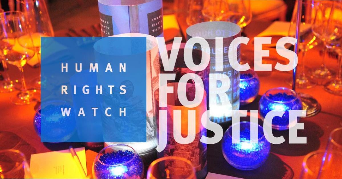 Rights Activists Honored | Human Rights Watch