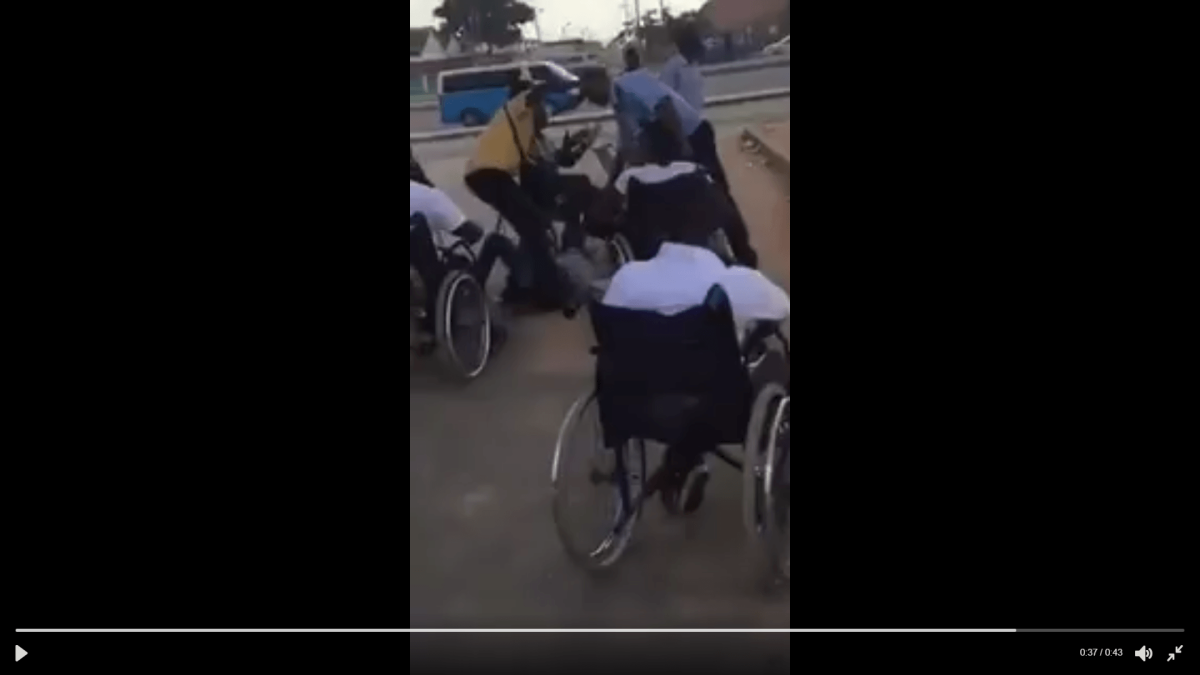 Angolan Police Attack Protesters in Wheelchairs | Human Rights Watch