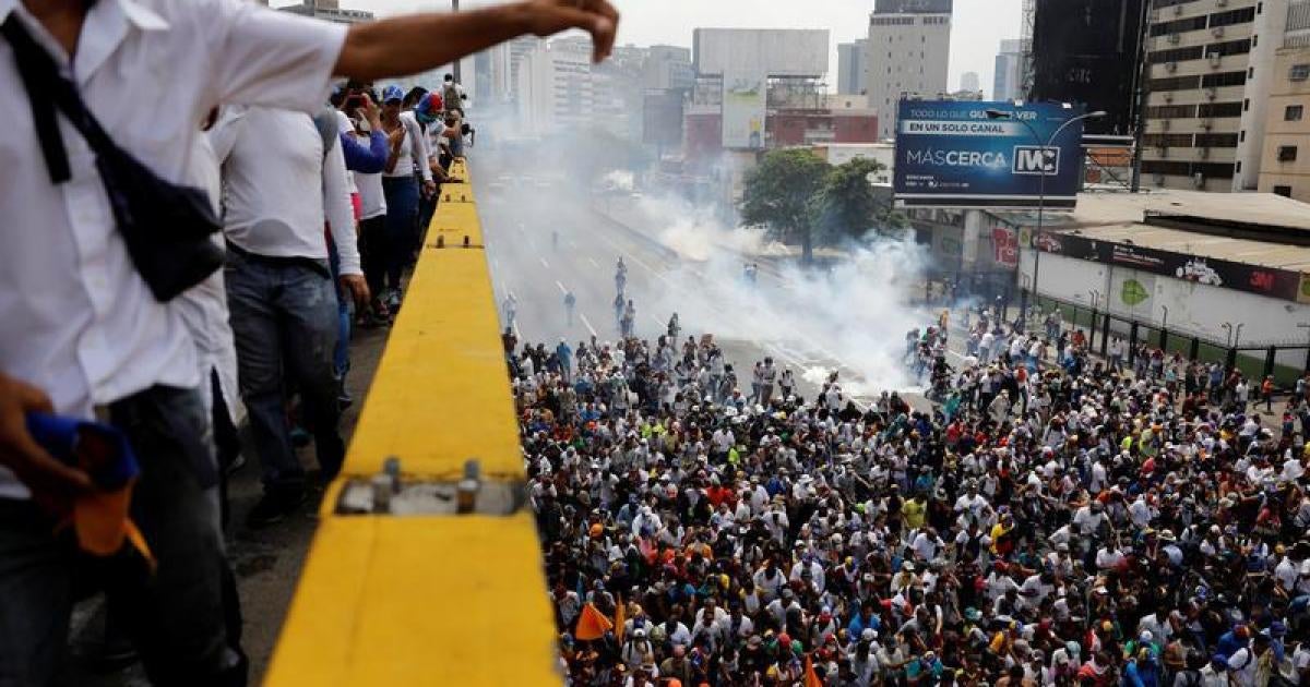 Thousands Protest Human Rights Crisis in Venezuela | Human Rights Watch