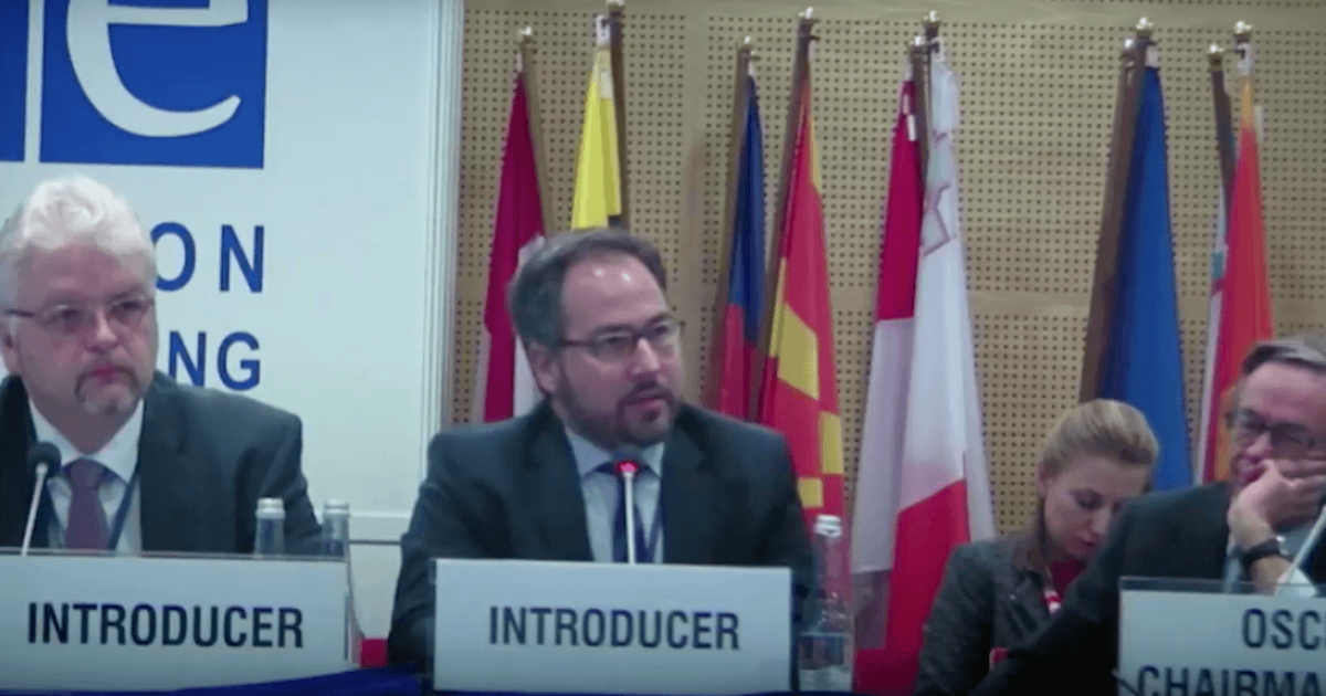 Nadim Houry Speaks in OSCE's Human Dimension Implementation Meeting ...