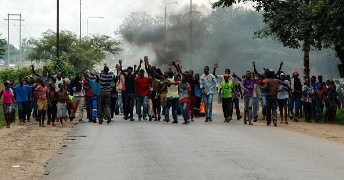 Zimbabwe: Security Forces Fire on Protesters | Human Rights Watch