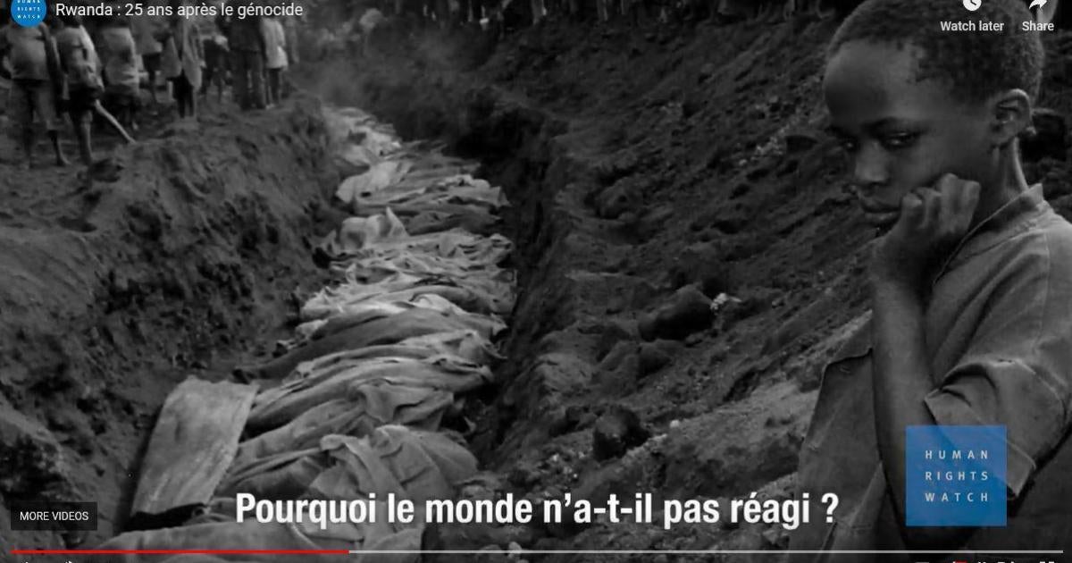 Rwanda : 25 ans après le génocide | Human Rights Watch