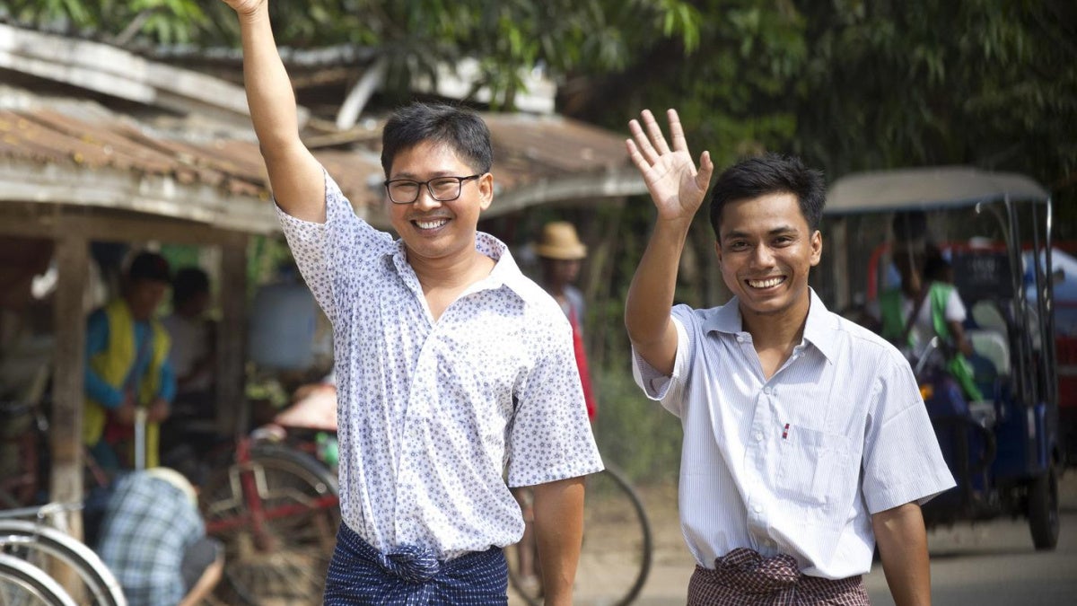 Two Myanmar Journalists Freed, but Many Face Charges | Human Rights Watch