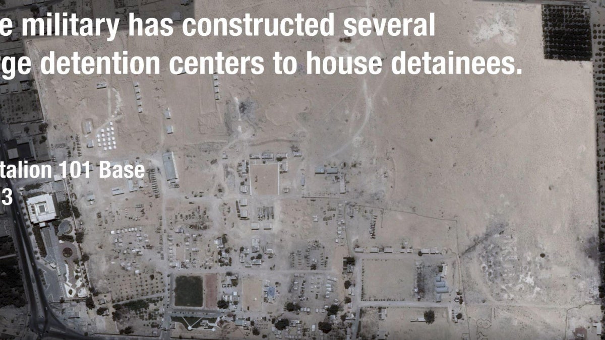 Construction and Expansion of Military Bases in Sinai To House ...