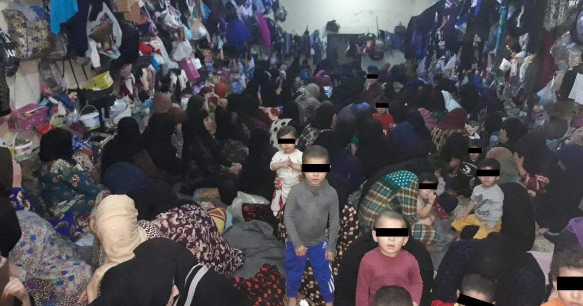 Overcrowded Prison Cell