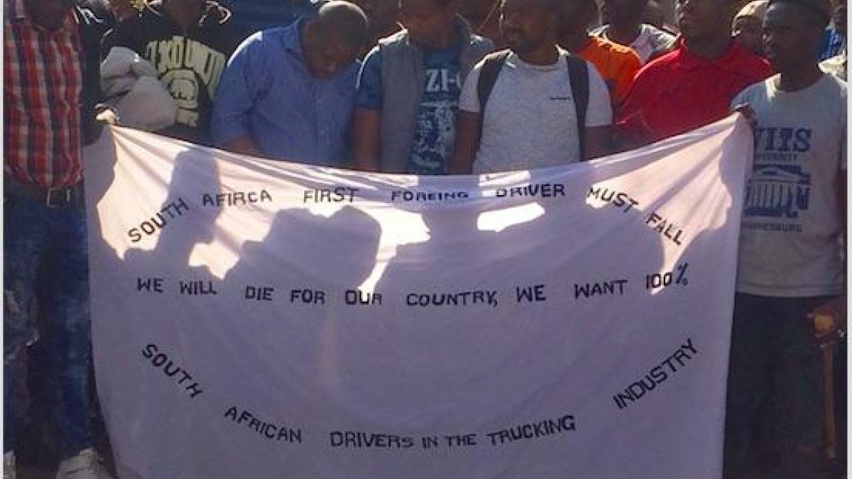 South Africa: Deadly Attacks on Foreign Truck Drivers | Human Rights Watch