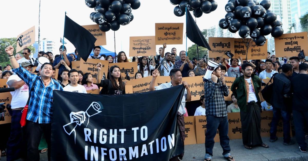 Myanmar: Editor Wrongfully Charged | Human Rights Watch