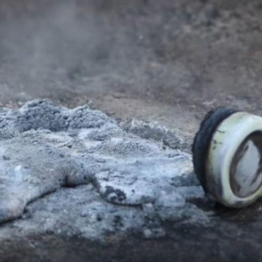 Incendiary Weapons | Human Rights Watch