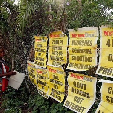 Zimbabwe | World | Africa | Human Rights Watch